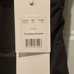 Andis | Swim | Nwt Andi Catalina One Piece Swimsuit Xs Flat Black ...